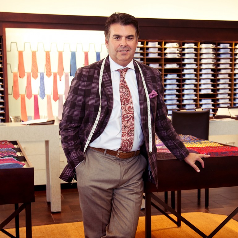 Behind the Crown: Chris Knott on His Finely Tailored Peter Millar Brand ...